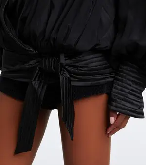Isabel Marant Étoile Diljane Draped Silk Crêpe De Chine Jacket