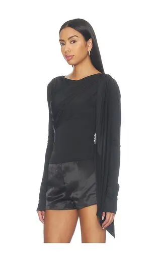 Superdown Valeria Drape Top