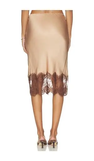 HERSKIND Herbert Skirt In Metallic