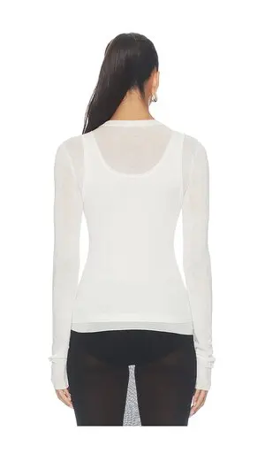 EAVES Wei Layered Crewneck