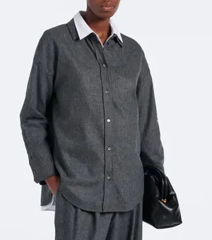 Max Mara Wool Flannel Shirt