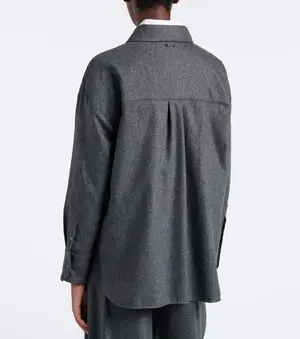 Max Mara Wool Flannel Shirt