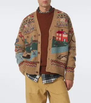 Polo Ralph Lauren Intarsia Wool Cardigan