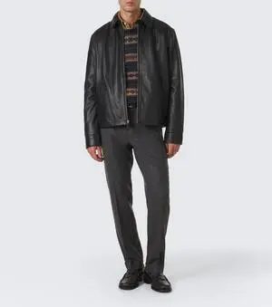 Polo Ralph Lauren Wool-blend Straight Pants