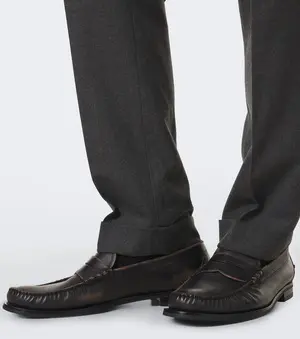 Polo Ralph Lauren Wool-blend Straight Pants