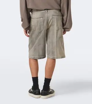Rick Owens Work Denim Shorts