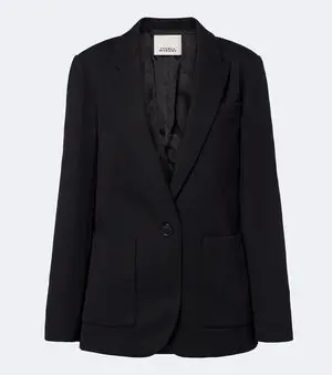 Isabel Marant Étoile Pomili Virgin Wool Blazer - Black