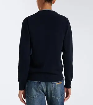 Miu Miu Layered Cashmere Cardigan