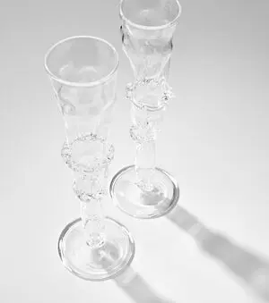 ALEXANDER KIRKEBY Crystal Champagne Flute