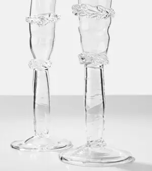 ALEXANDER KIRKEBY Crystal Champagne Flute