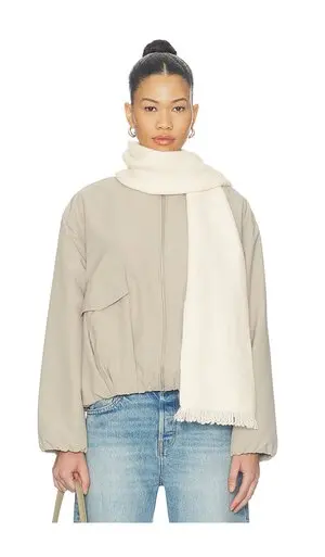Hat Attack Toasty Stretch Scarf - Ivory