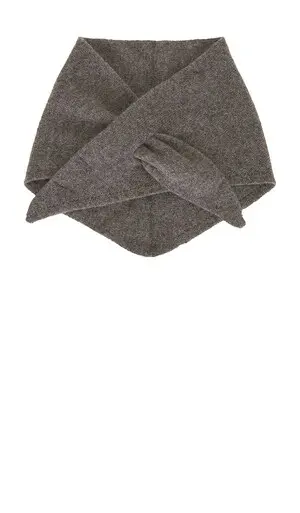Hat Attack Triangle Knit Scarf