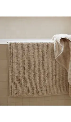PARACHUTE Soft Rib Tub Mat In Beige