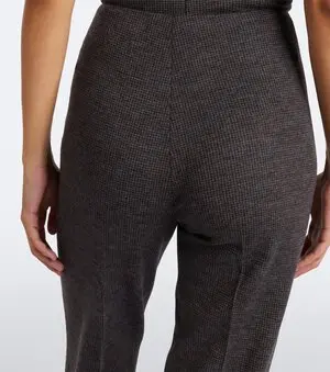 Ralph Lauren Macy Wool Jersey Straight Pants