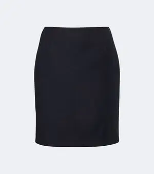 Gucci Wool Miniskirt - Blue