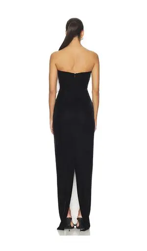 SAU LEE Eleanor Velvet Gown