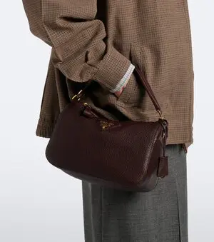 Prada Small Leather Top-handle Bag