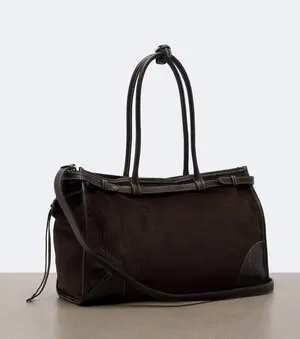 Prada Bonnie Large Corduroy Shoulder Bag