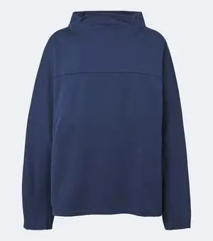 KIKO KOSTADINOV Veleka Cotton Jersey Sweatshirt - Blue