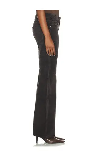 Good American Good Low Rise Bootcut Jeans In Brown