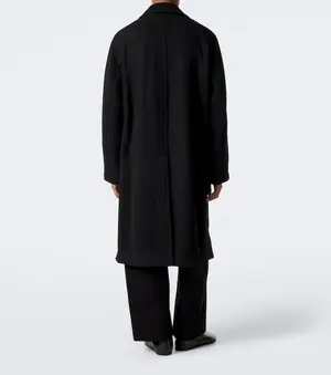 LEMAIRE Double-breasted Wool And Alpaca Coat