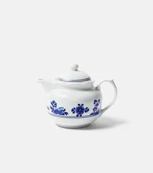 CABANA Gloria Floral Porcelain Teapot - Blue