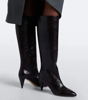 Victoria Beckham Maverick Leather Knee-high Boots