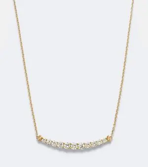 David Yurman Petite Pavé 18kt Necklace With Diamonds
