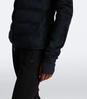 Moncler Down-paneled Teddy Cardigan
