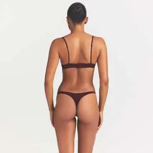 SKIMS Thong | Red | | Everyday Cotton - Currant