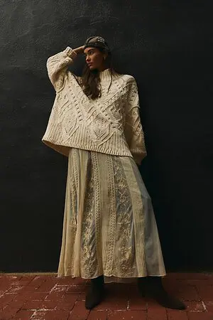 Free People Hard To Get Maxi Slip Dress - Neutral