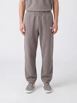 American Vintage Stretch Cotton Jogging Trousers With Elasticated Waist