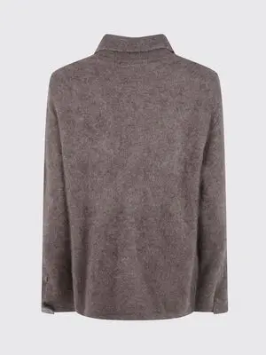 PAROSH Wool And Yak Blend Cardigan P.a.r.o.s.h. With Applied Patch Pockets