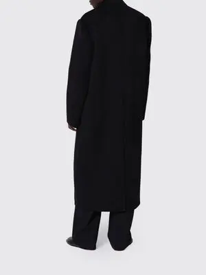 Séfr Relaxed Fit Double-breasted Long Coat In Wool And Cashmere