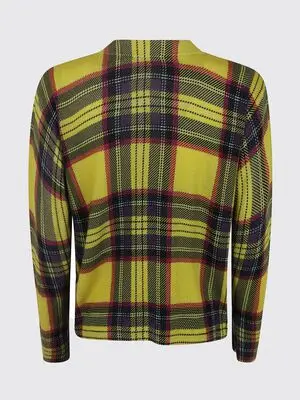 IN BED WITH YOU Button-front Tartan Wool Cardigan With A V-neck - Multicolor