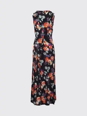 Ulla Johnson Floral-print Off-the-shoulder Jersey Sheath Midi Dress
