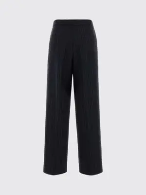 JIL SANDER Pinstriped Wide-leg Wool Tailored Trousers