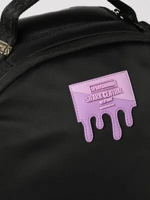SPRAYGROUND Shark Central Backpack In Tech Fabric And Mesh With Contrast Logo