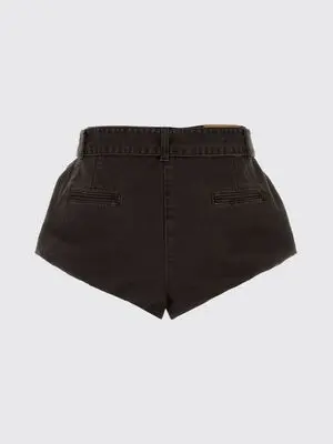 Magda Butrym High-waisted Denim Shorts With Adjustable Belt