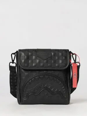 SPRAYGROUND Raised Check Mini Crossbody Bag With Flap Closure - Multicolor