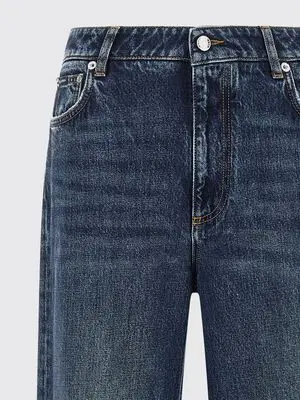 Dolce & Gabbana High-waisted Wide-leg Jeans In Cotton Denim