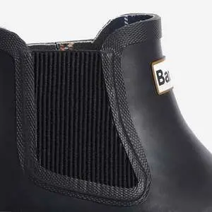 Barbour Halton Rubber Ankle Boots - Black