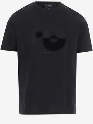 Emporio Armani Cotton T Shirt With Logo
