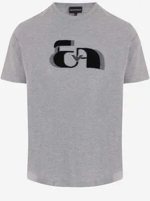 Emporio Armani Cotton T Shirt With Logo
