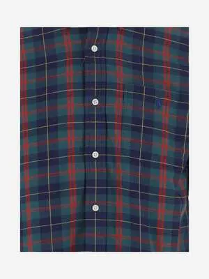 Polo Ralph Lauren Cotton Shirt With Check Pattern