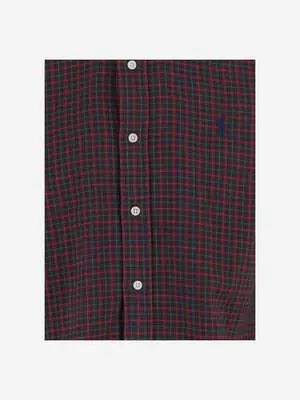 Polo Ralph Lauren Cotton Shirt With Check Pattern