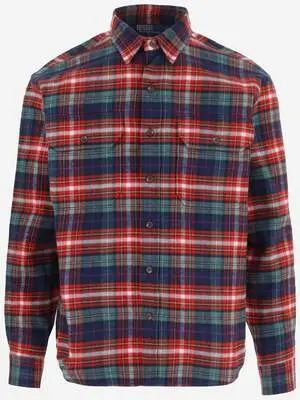 Polo Ralph Lauren Cotton Shirt With Check Pattern