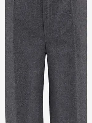 SA SU PHI Tailored Wool And Cashmere Pants