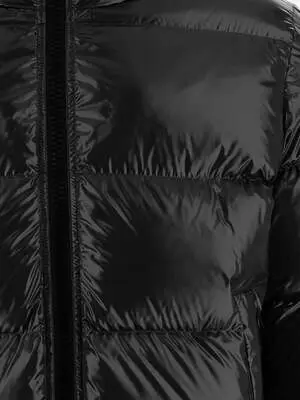 Herno Quilted Nylon Down Jacket With Hood - Black