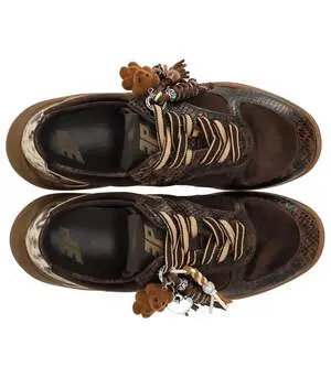 3 P Wave Velvet Sneaker